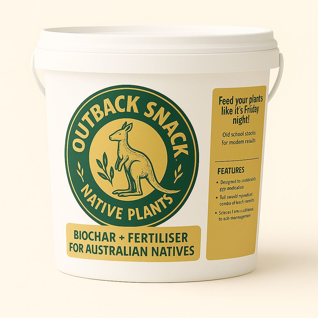 Outback snack - Biochar + native plant food – Green Man Char