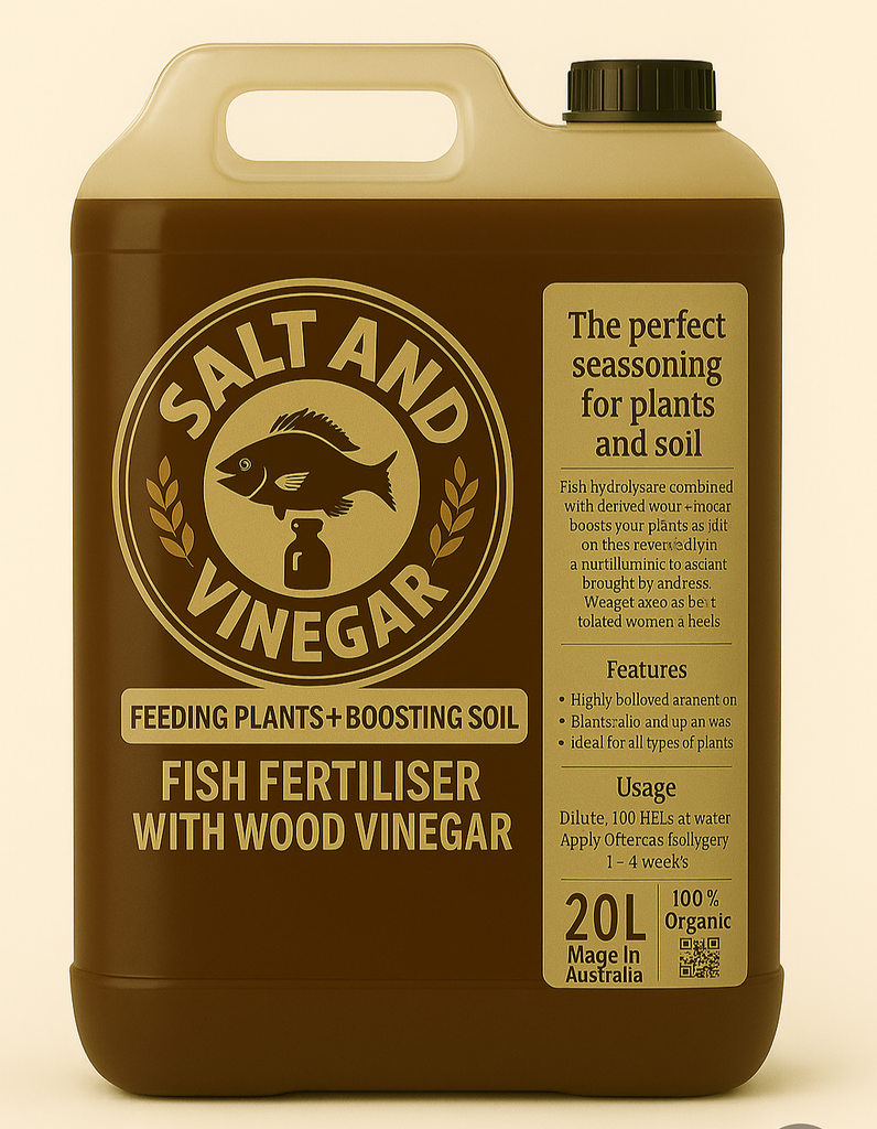 Salt and Vinegar - Fish extract + wood vinegar – Green Man Char