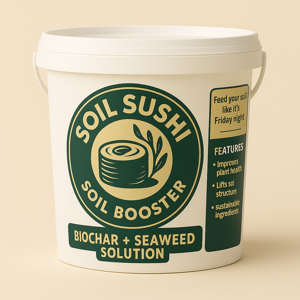 Soil sushi 500L (Biochar+Seaweed extract) – Green Man Char