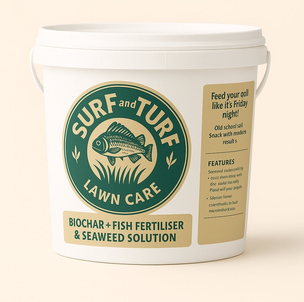Surf and Turf - Biochar based lawn food – Green Man Char